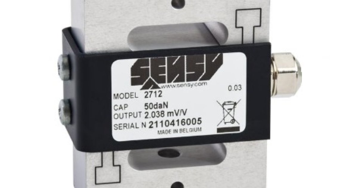 2712 Strekk- og kompresjon lastcelle - Brunvoll Components